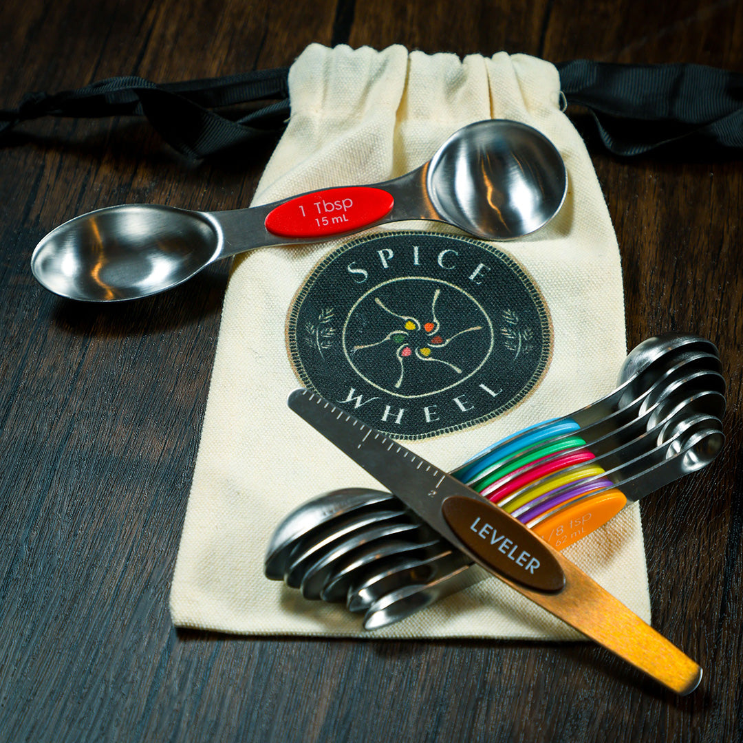 Magnetic Spoons with Canvas Bag – Spice Wheel