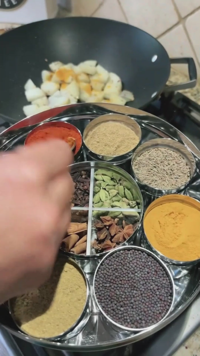 Indian Spice Wheel